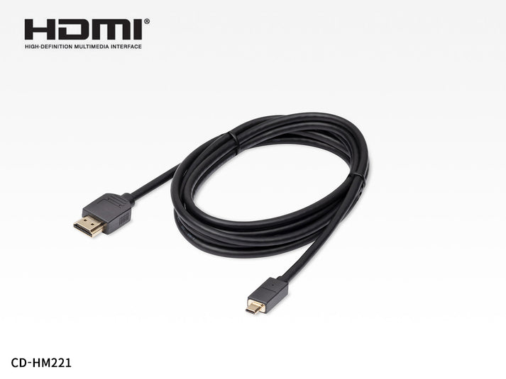 HDMIケーブル(タイプA/タイプD) 2m CD-HM221 ｜パイオニア公式オンラインショップ