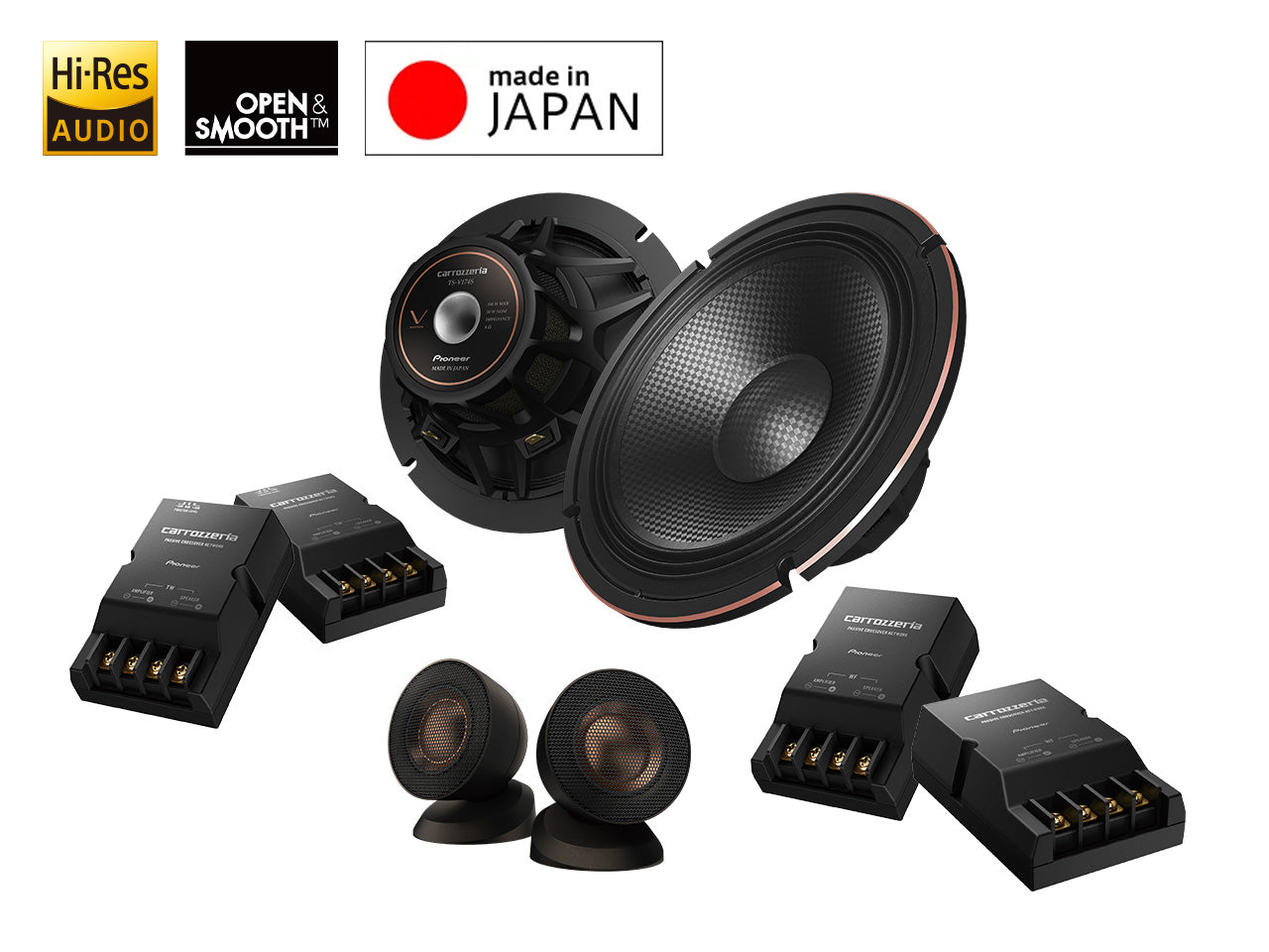 17cmセパレート2ウェイスピーカー TS-V174S ｜パイオニア公式オンラインショップ